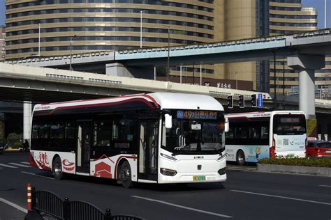 Шанхай Sunwin Swb6129bev95g Iev12 № S2y 1021 — Фото — Городской
