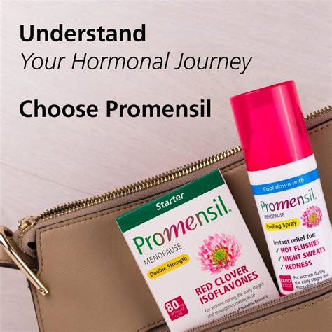 Promensil Red Clover Double Strength 30 Tablets Natural Menopause