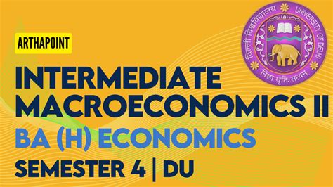 Sem 4 Intermediate Macroeconomics