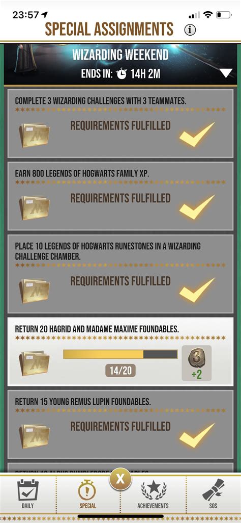 I Keep Using Tonics For Trace Detection But Im Still Missing 6 Hagrids Ive Managed To Place