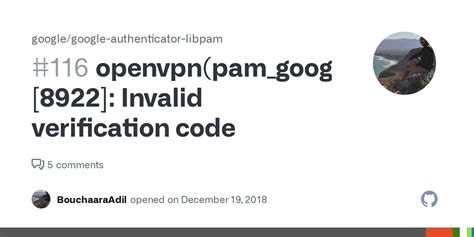 Openvpn Pam Google Authenticator Invalid Verification Code Issue Google Google