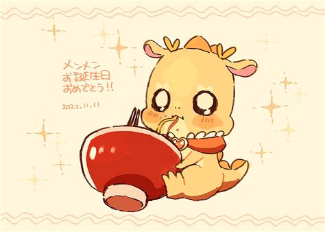 Yufu Kyouko Mem Mem Precure Delicious Party Precure Precure Commentary Blush Bowl