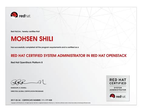 Red Hat Certified System Administrator In Red Hat Openstack Pdf