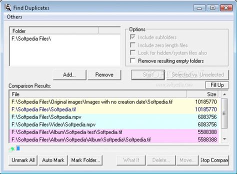 Find Duplicates Download Free Windows 1 25a Softpedia