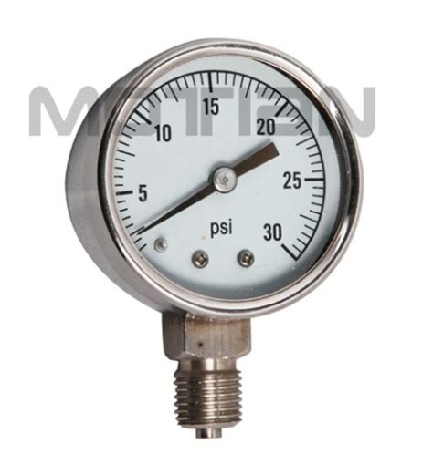 2 Inch Full Stainless Steel Digital Pressure Gauge With Safety