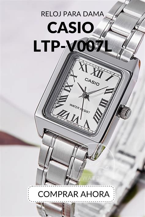 Reloj Para Dama Casio Ltp V007l Artofit