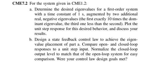 Solved Continuing Matlab Exercise Cme82 Part A Instead