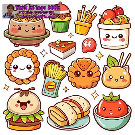 Thực Phẩm Hoạt Hình Food Cartoon Wio
