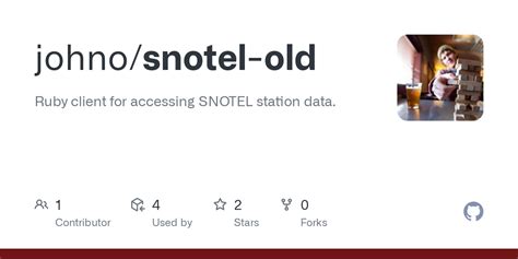 GitHub Johno Snotel Old Ruby Client For Accessing SNOTEL Station Data