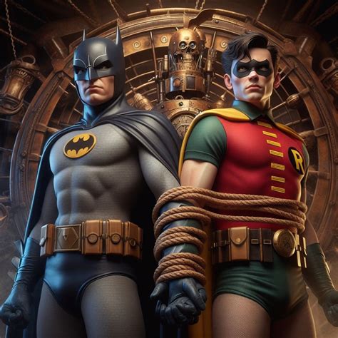 Batman And Robin Bondage Ai Captured Heroes
