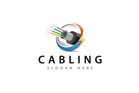 Cabling Logo Graphic By Storictype · Creative Fabrica