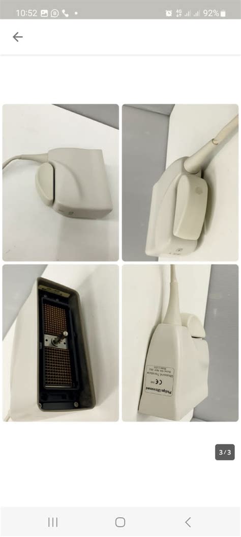 Jpphilips S3 1 Cardiac Sector Array Transducer Japan Medical