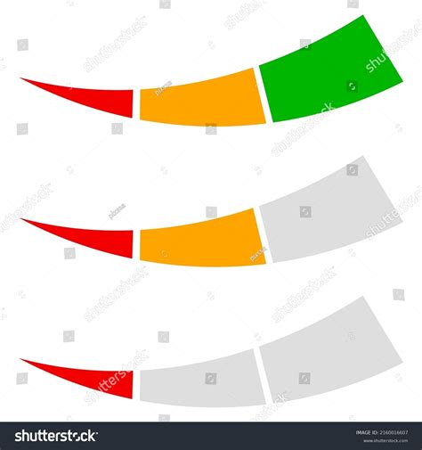 Level Progress Bar Indicator Lowhigh Progression Stock Vector Royalty Free