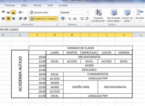 Cómo combinar celdas en Excel Conceptos Básicos De Excel Excel Intermedio