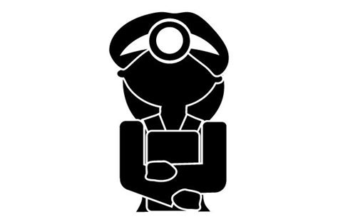 medical coder silhouette svg cut file by creative fabrica crafts · creative fabrica