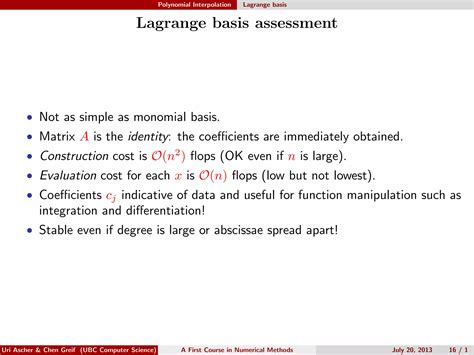 2 Polynomial Interpolation PPT
