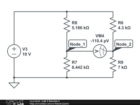 Lab Exercise CircuitLab