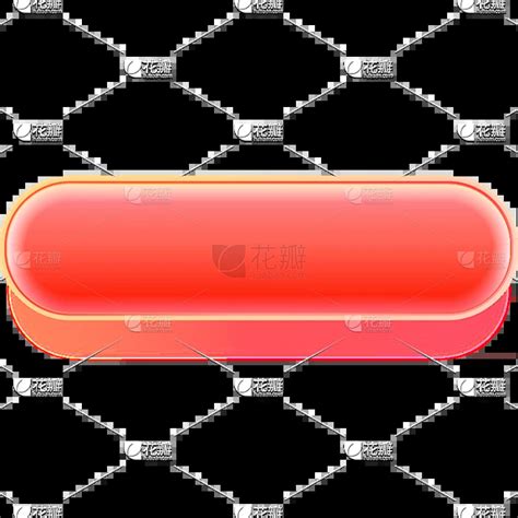 通用拟物立体渐变按钮元素素材 花瓣网