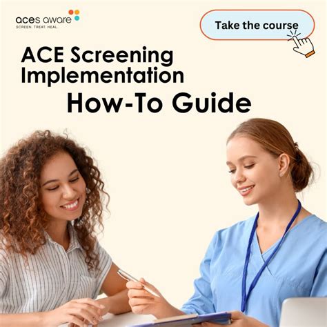 👩‍⚕️ The New Ace Screening Implementation How To Guide E Learning