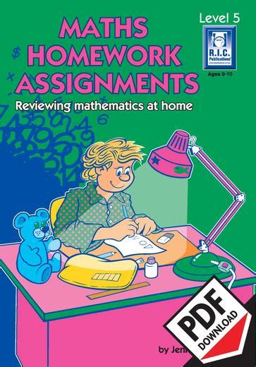 Maths Homework Assignments Book 5 Ages 910 Ebook Mathematics