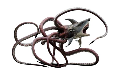 Sharktopus By Dracoawesomeness On Deviantart