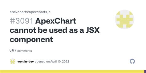 Apexchart Cannot Be Used As A Jsx Component · Issue 3091 · Apexchartsapexchartsjs · Github