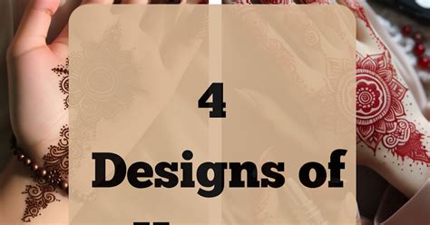 4 Designs Of Henna Tattoo Meanings