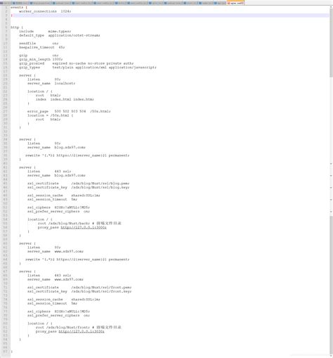 Nginx配置两个443端口访问，并使80端口指向443，跳转nginx 443 端口可以重复使用吗 Csdn博客