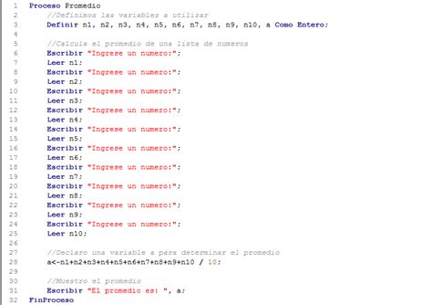 System Fail Algoritmos Pseint
