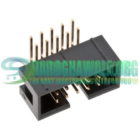 10 Pin 2 54mm Frc Male Right Angle Connector Ide Connector In Pakistan