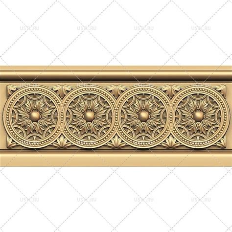 STL модель для ЧПУ Багет декоративный ML-160 | USTL.RU | Sign design ...