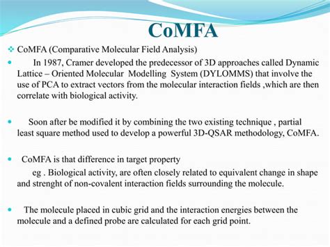 Quantitative Structure Activity Relationship Pptx