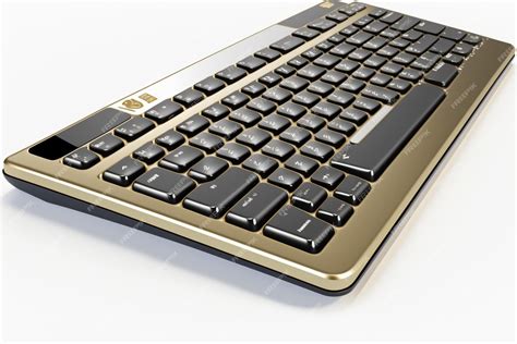 Premium Ai Image A Computer Keyboard Isolated On A White Background
