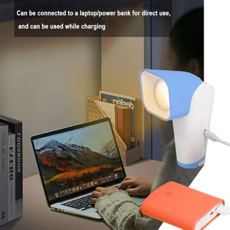 다기능 독서 책상 램프 손전등 벽걸이 형 침대 옆 램프 접이식 캠핑 램프 회색