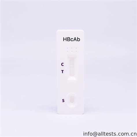 Iso13485 Ce Hbcab Rapid Test Kits To Detect Hepatitis B Core Antibody