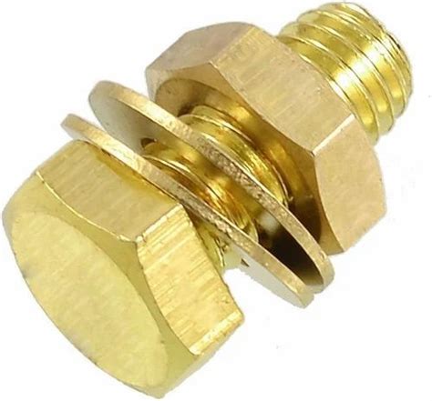 Brass Nut Bolt Diameter 24 Mm At ₹ 25piece In Vadodara Id