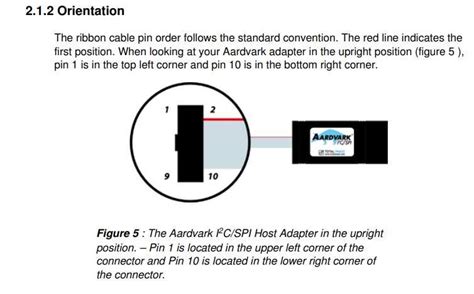 Aardvark I2c Adapter Pinout Guide And Diagram