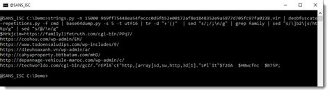 Maldoc Strings Analysis Sans Internet Storm Center