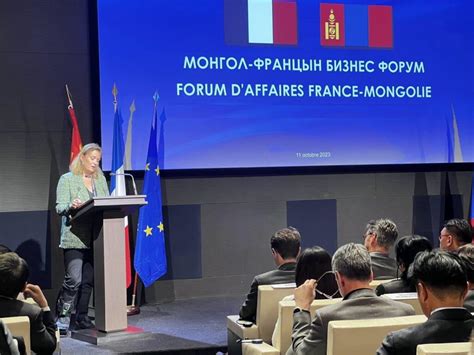 Монгол Францын бизнес форум Бизнес тур арга хэмжээ зохион байгуулагдлаа