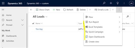 removing import from excel in dynamics 365 carl de souza