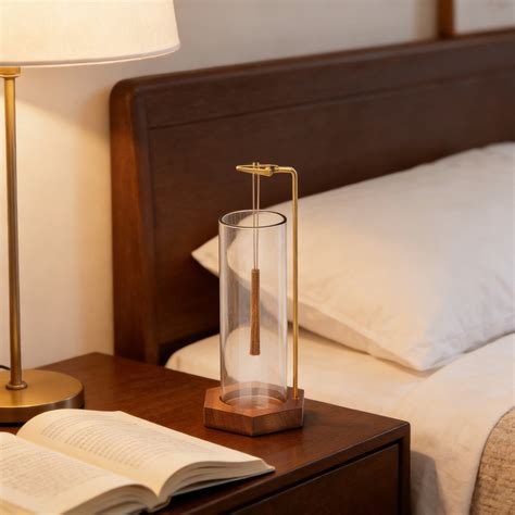 Hexagonal Hanging Glass Aromatherapy Burner Essential Oil Diffuser For