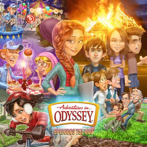 A Movie Style Poster For Adventures In Odyssey Episodes 751 800 Share