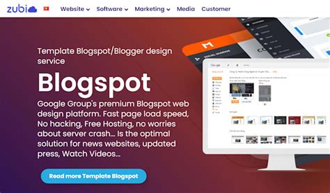 Template Blogspot Blogger Design Service By Zubicloud Fiverr