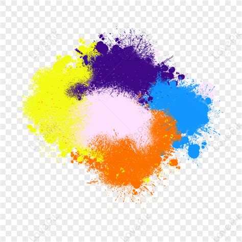 페인트 일러스트 얼룩수채화브러시잉크 Png 일러스트 무료 다운로드 Lovepik