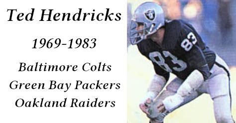 Ted Hendricks Nfl Past Players