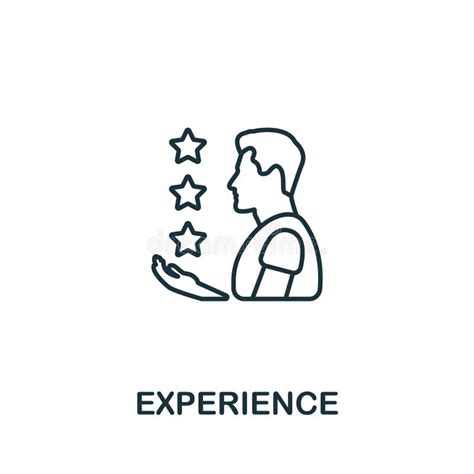 Experience Icon Monochrome Simple Customer Relationship Icon For Templates Web Design And