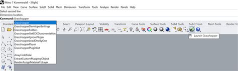 Grasshopper Command Doesnt Show In Rhino 7 Grasshopper Mcneel Forum