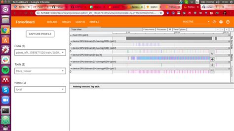 no other tools than trace viewer · issue 1 · tensorflow profiler · github