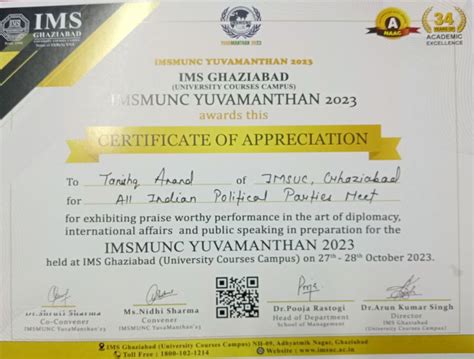 tanishq anand on linkedin mun ims