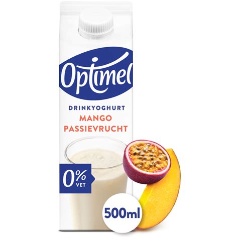 Optimel Drinkyoghurt Mango Passievrucht Reserveren Albert Heijn